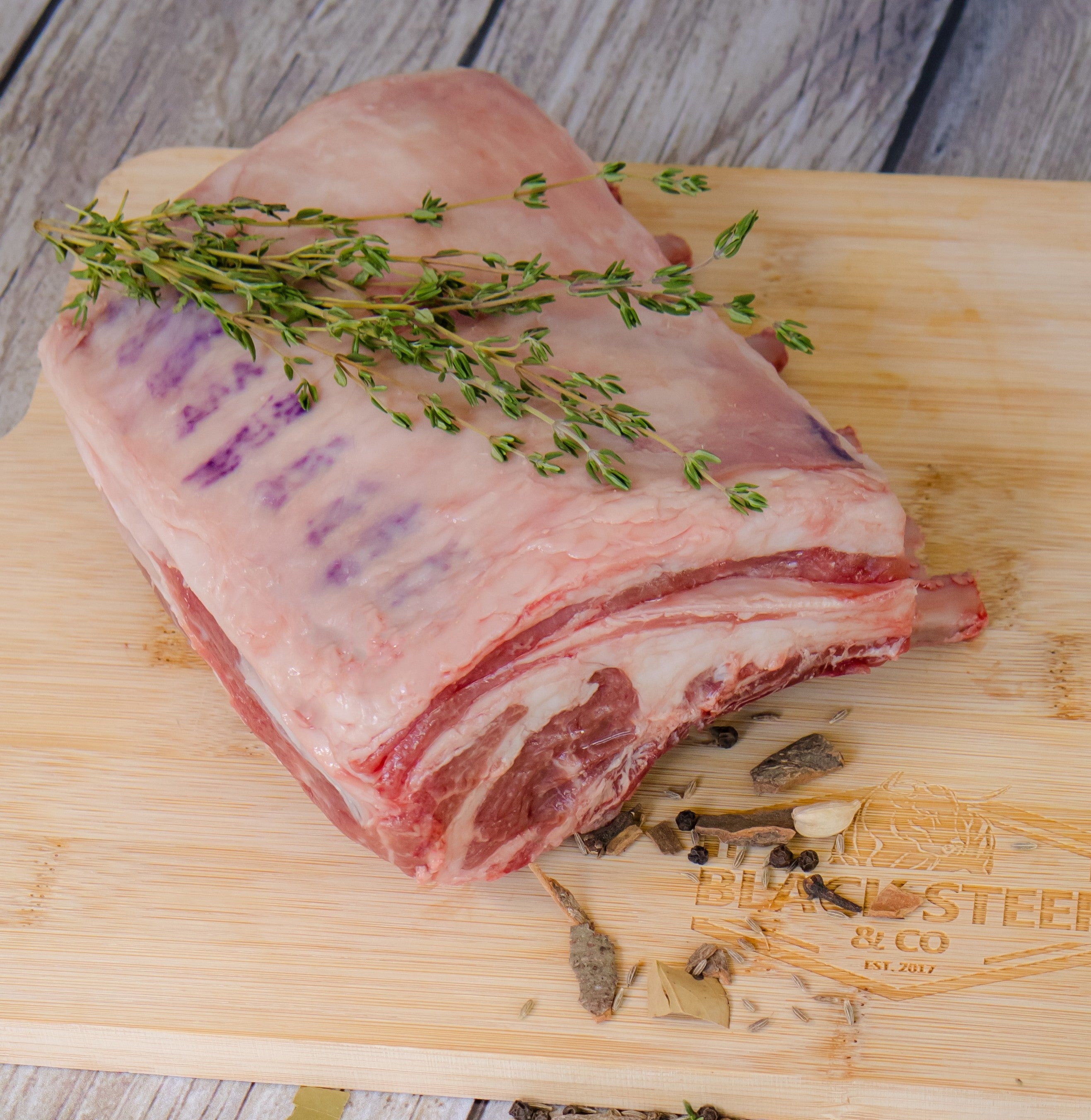 South African A Grade Lamb Loin Rack| Black Steer & Co | Kenya